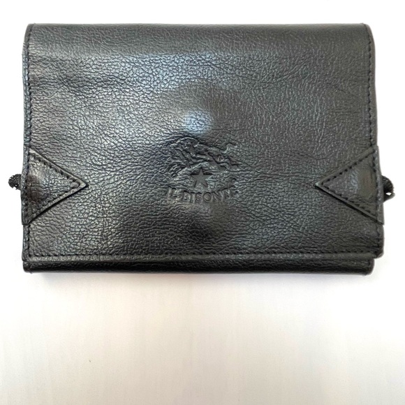 II Bisonte | Bags | Vintage Black Ii Bisonte Wallet | Poshmark